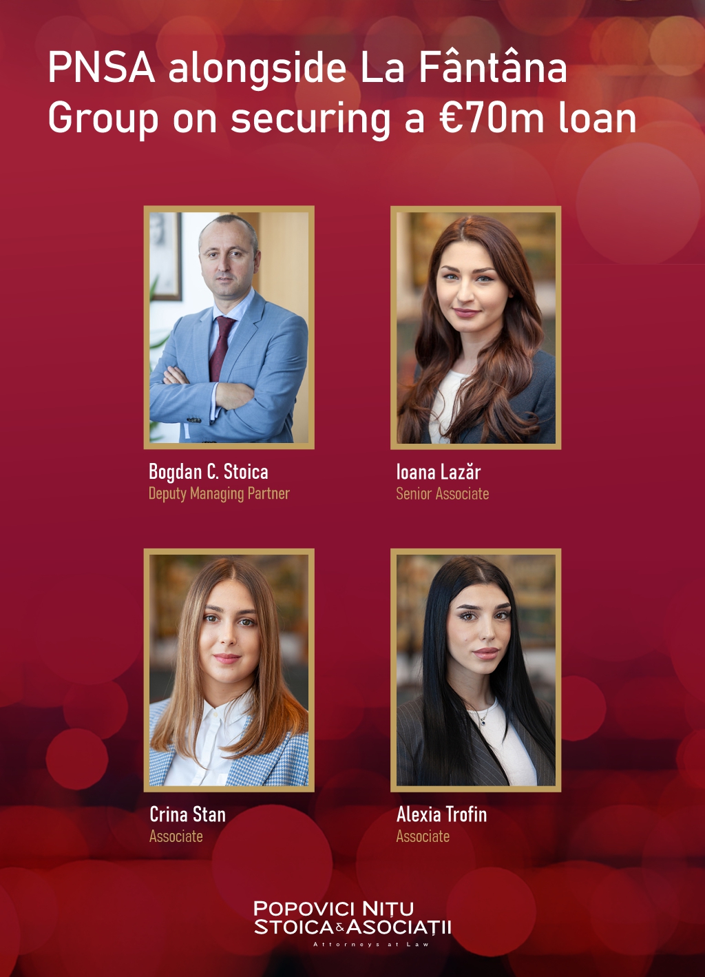 PNSA alongside La Fântâna Group on securing a €70m loan – Legal ...