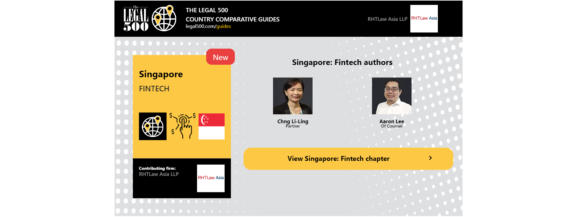Singapore: Fintech – Country Comparative Guides