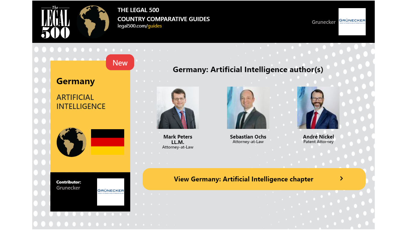 Germany: Artificial Intelligence – Country Comparative Guides
