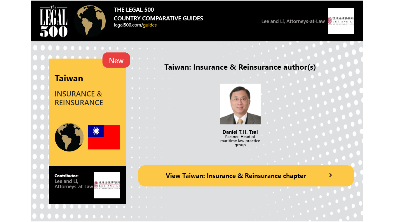 Taiwan: Insurance & Reinsurance – Country Comparative Guides