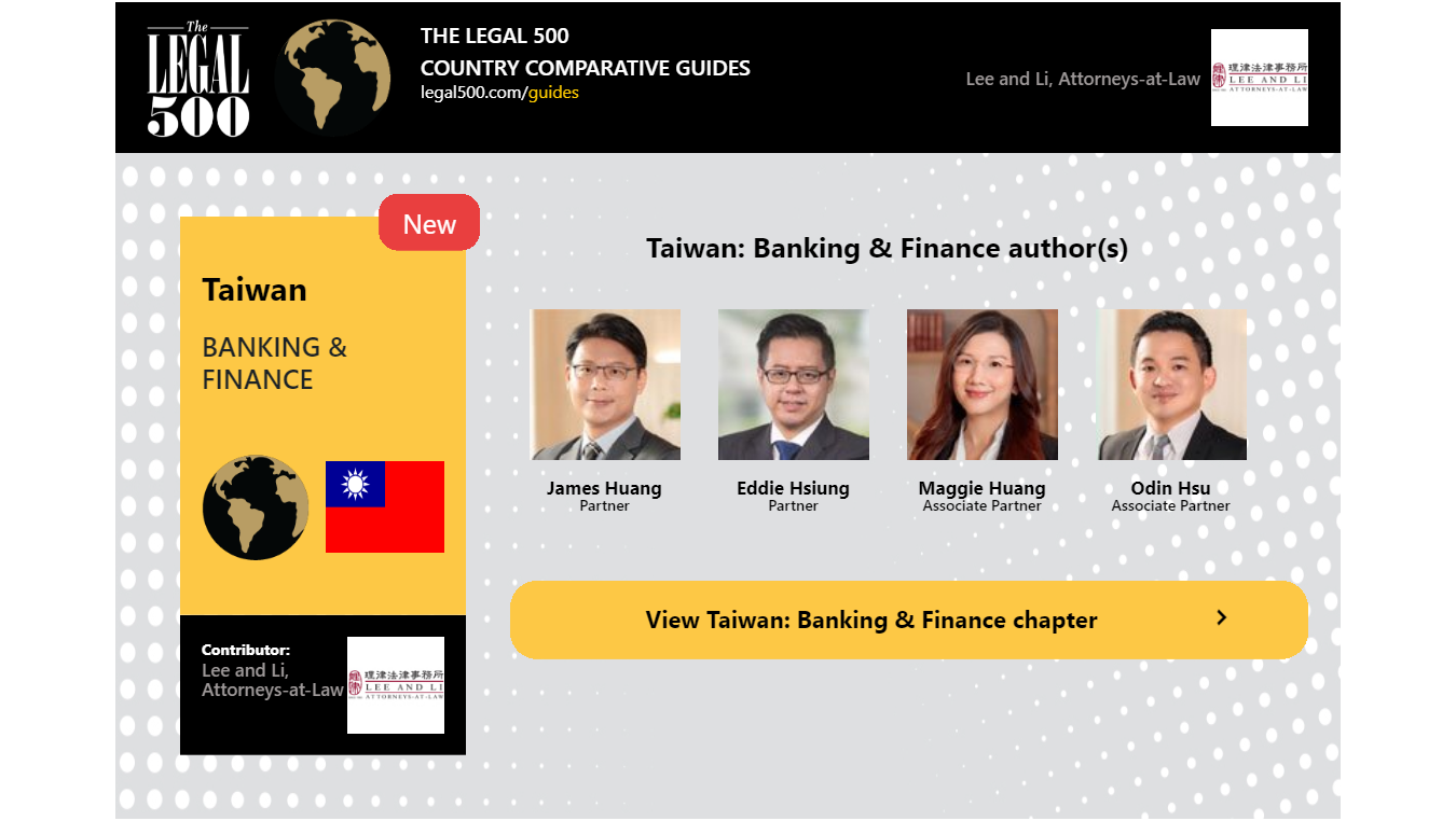 Taiwan: Banking & Finance – Country Comparative Guides