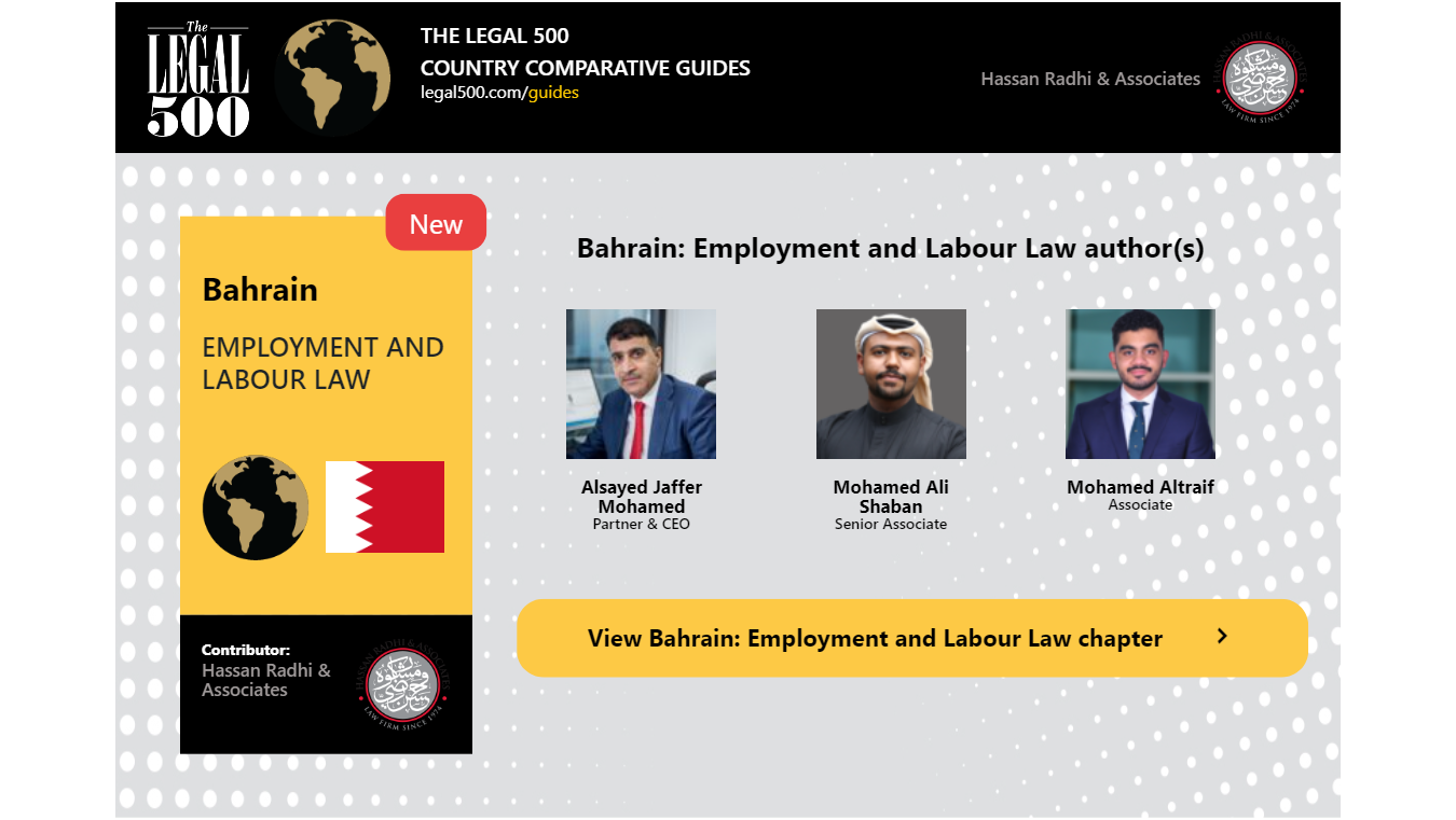 Bahrain: Employment and Labour Law – Country Comparative Guides