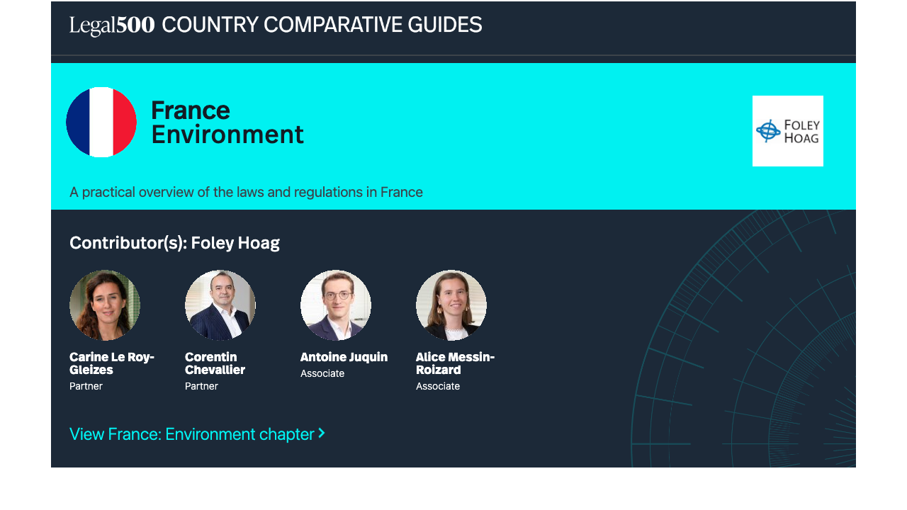 France: Environment – Country Comparative Guides