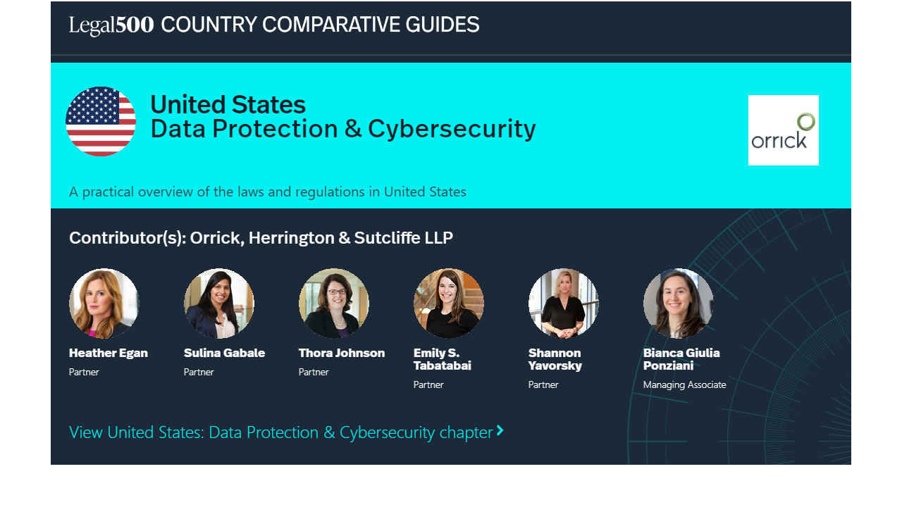 United States: Data Protection & Cybersecurity – Country Comparative Guides