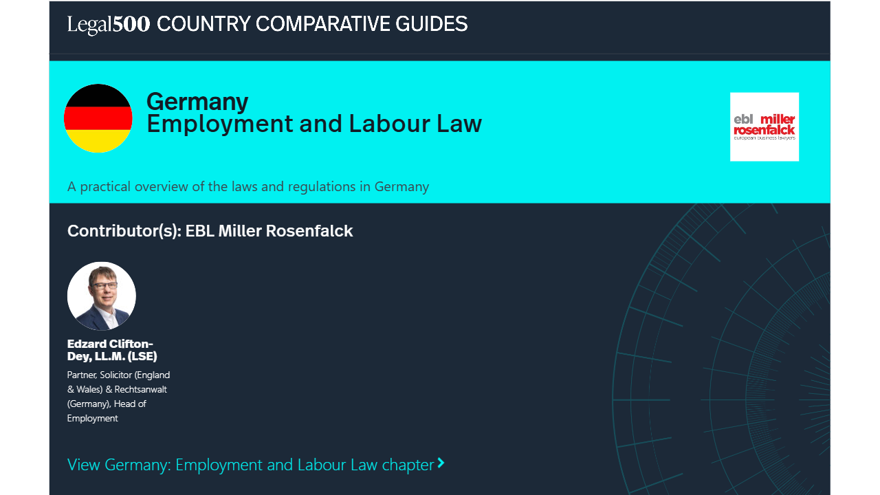 Germany: Employment and Labour Law – Country Comparative Guides
